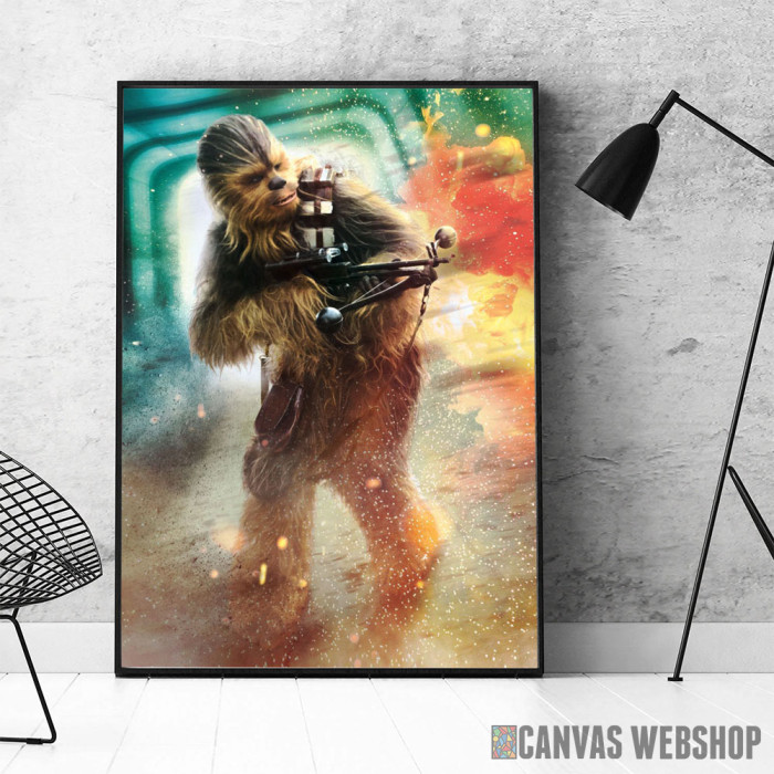 Chewbacca - uramljen poster