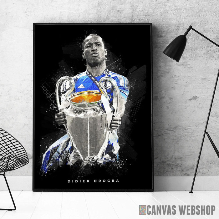 Drogba - uramljen poster