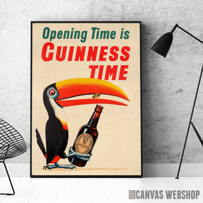 GUINNESS TIME - uramljen poster
