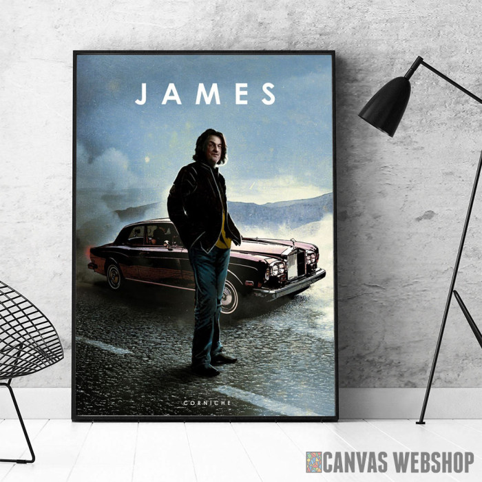 James - uramljen poster