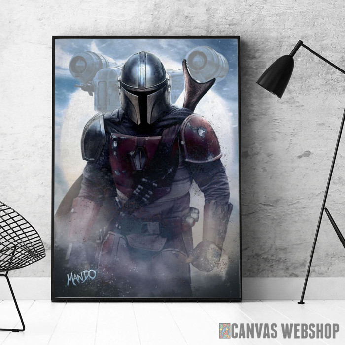 Mando - uramljen poster