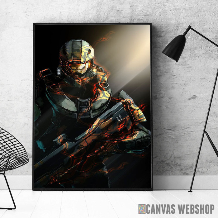 Master chief - uramljen poster