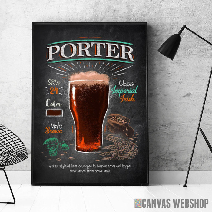 Porter - uramljen poster