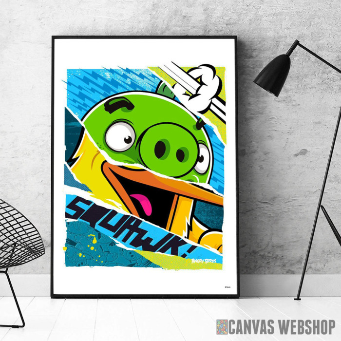 Squawk - uramljen poster