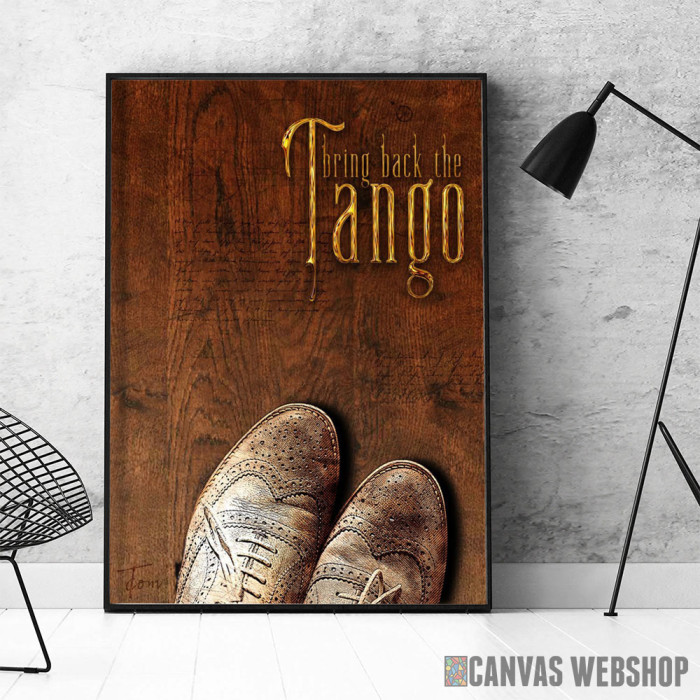 Tango - uramljen poster