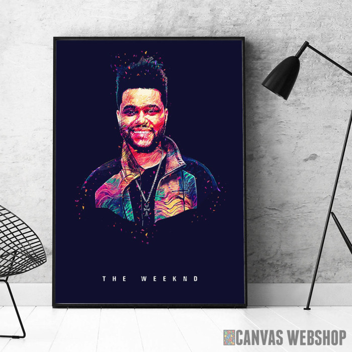 The Weeknd 4 - uramljen poster