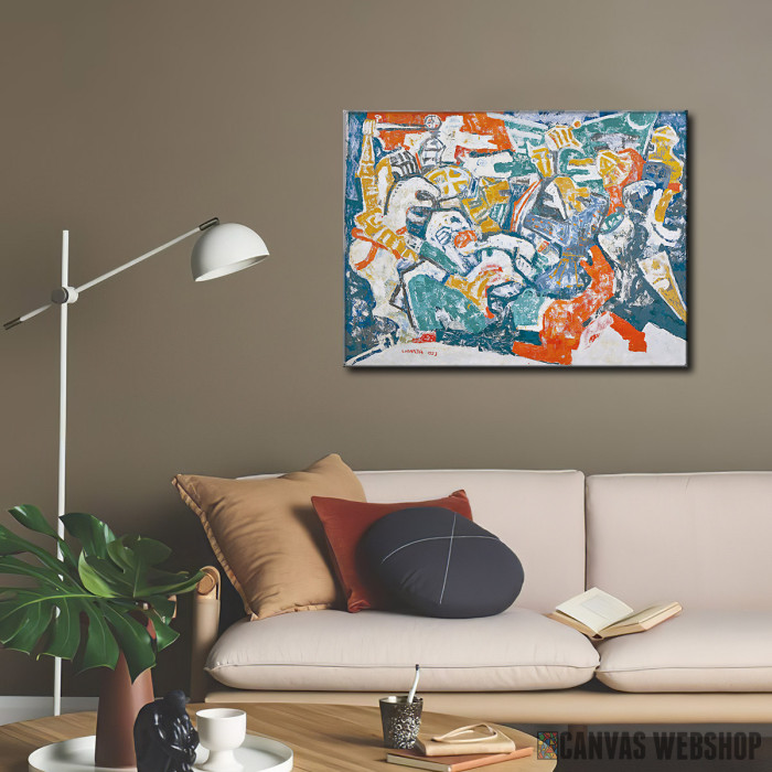 Kosovski boj - Petar Lubarda