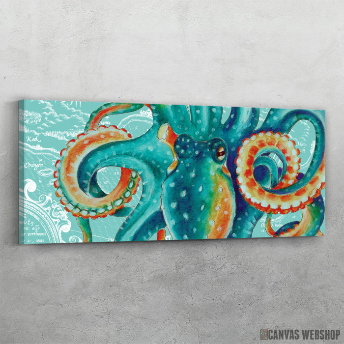 Oktopod na svetlu - panorama slika