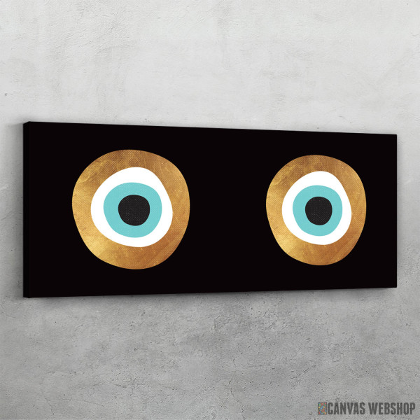 Zlatno zlo oko - panorama slika