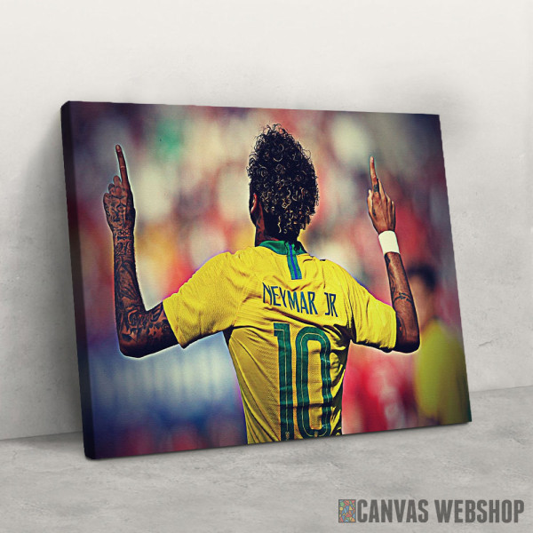 Neymar Jr Gol - slika na platnu