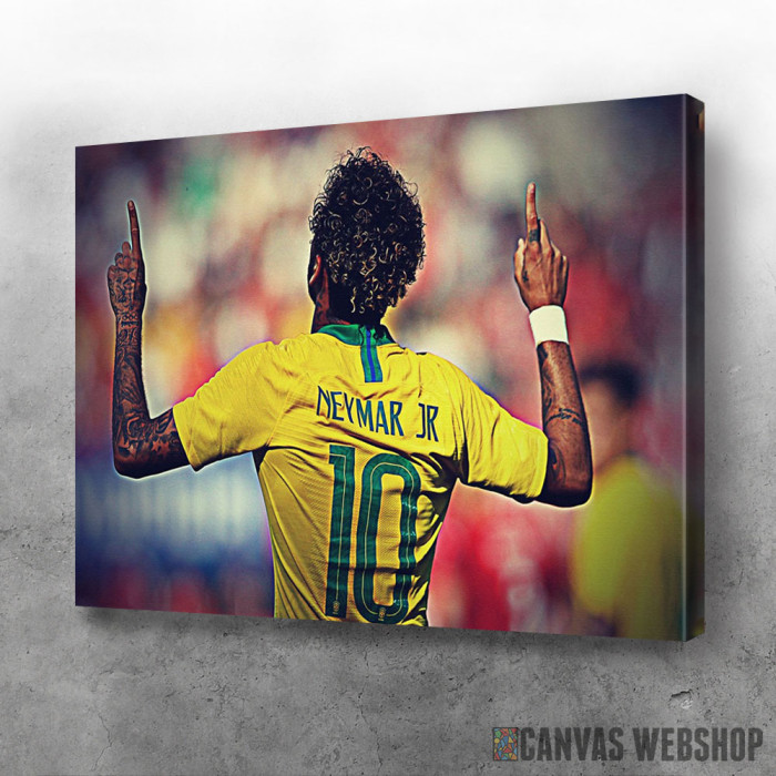 Neymar Jr Gol - slika na platnu