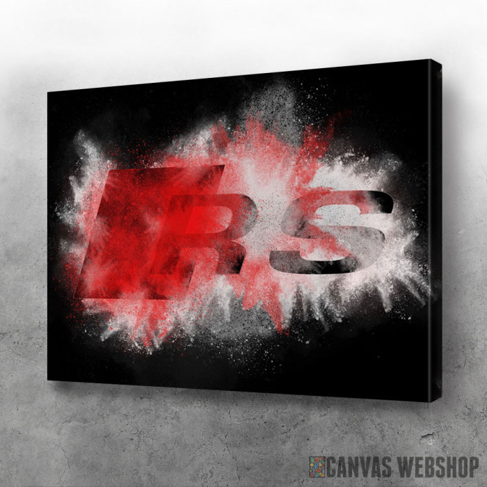 RS Logo - slika na platnu