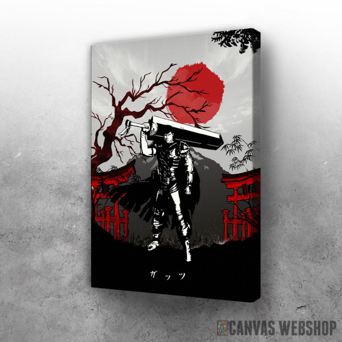 Berserk Anime - slika na platnu