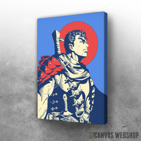 Guts Berserk simple - slika na platnu