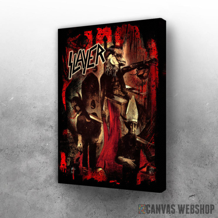 Slayer Reign in Blood - slika na platnu
