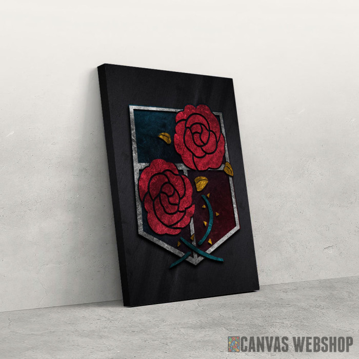 Attack on Titan Garrison Corps emblem - slika na platnu