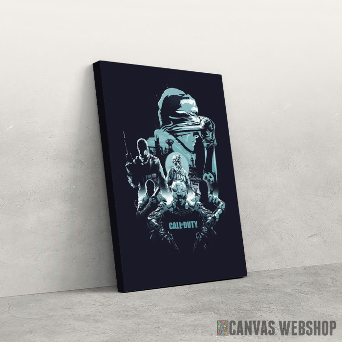 Call of Duty Silhouettes - slika na platnu