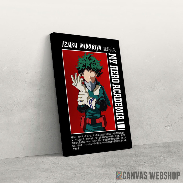 Anime My Hero Accademia - slika na platnu