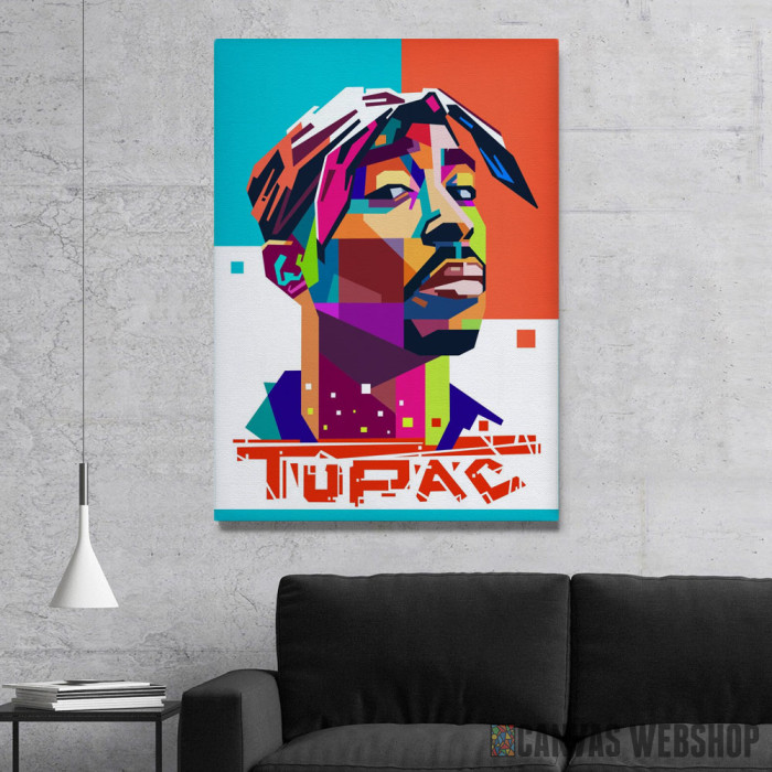 Tupac Shakur PopArt - slika na platnu