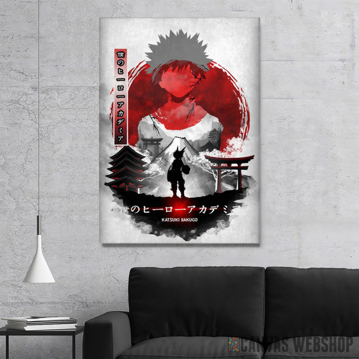 Bakugo Japan Anime - slika na platnu