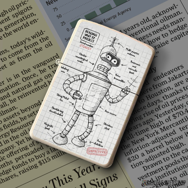 Zippo upaljač - Bending unit 22 white